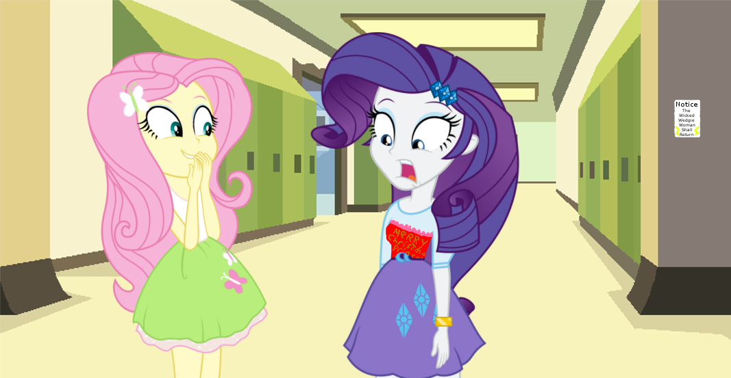 Rarity shoulder wedgie by minerack32 on DeviantArt