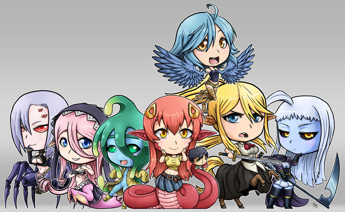 MonMusu Chibis by HenLP on DeviantArt