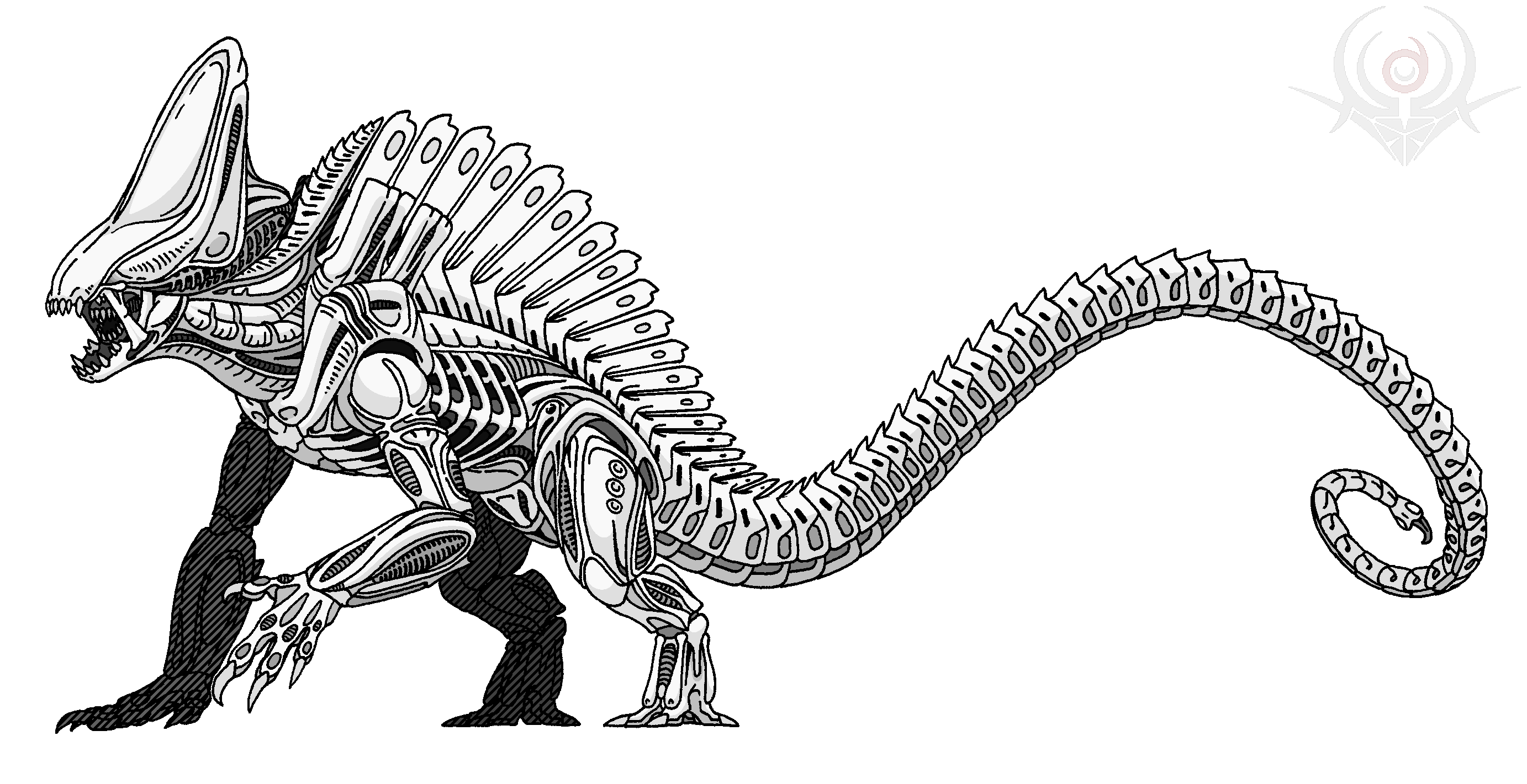 Chameleon Alien by scorpenomorph on DeviantArt