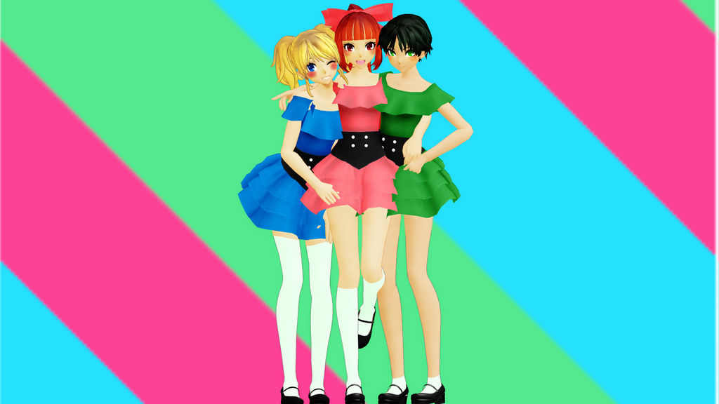 [MMD x PPG] PPG Pack +Download by MLAOA on DeviantArt