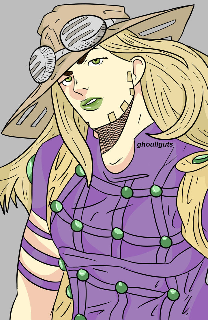 [ jjba ] gyro zeppeli by ghoullguts on DeviantArt
