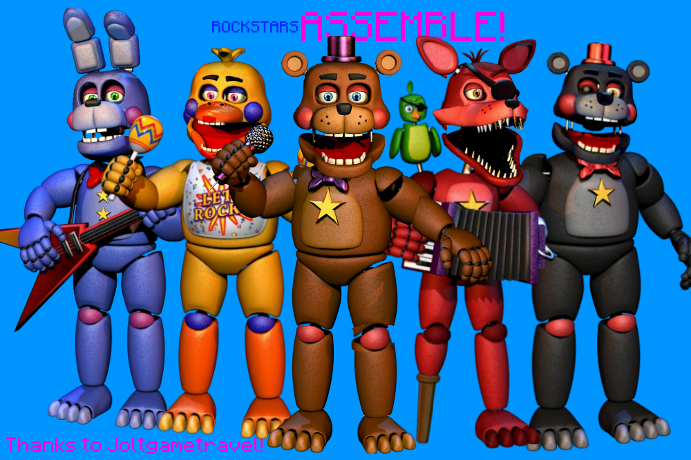 Rockstar Animatronics! by bonbonplays16 on DeviantArt
