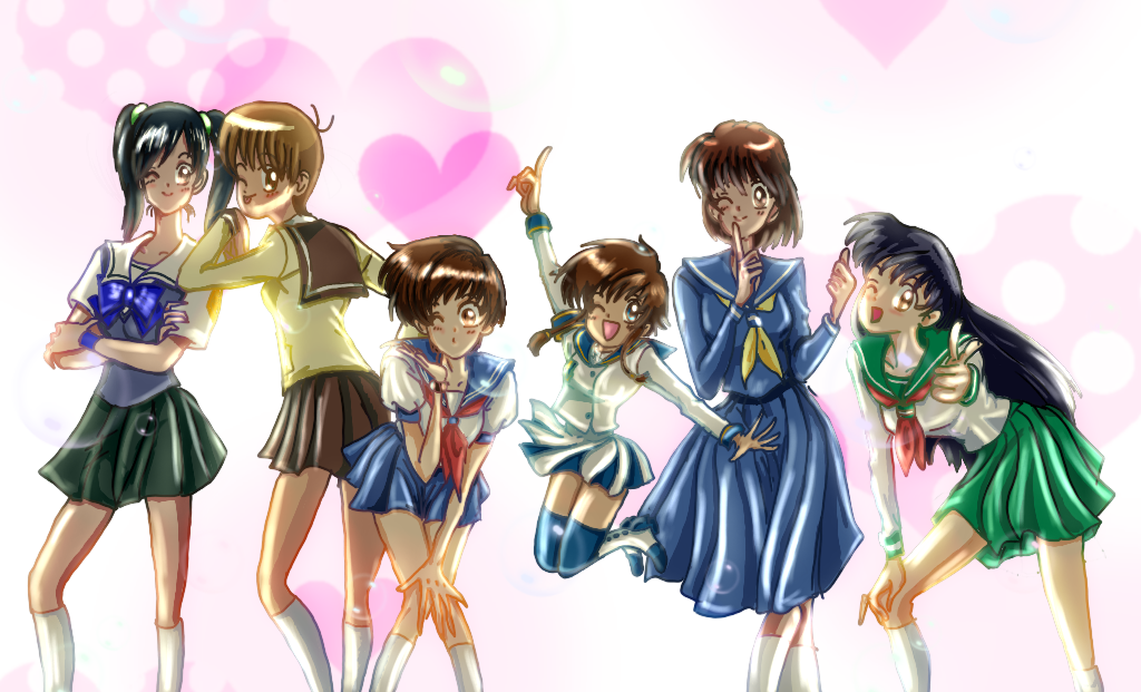 Sailor Moon Group Base by CayCay44-Bases on DeviantArt