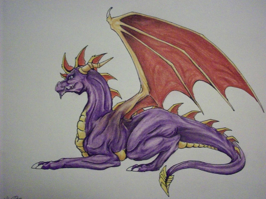 Spyro Grown Up by RegalDragon on DeviantArt