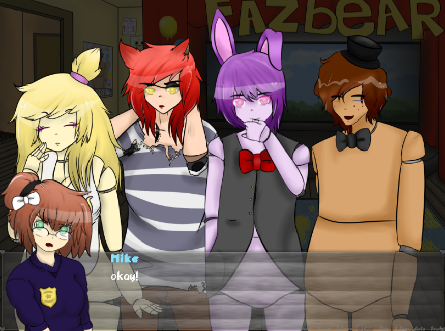 FNAF: Dating Game/Visual Novel SCREENSHOT by Lolibon on DeviantArt