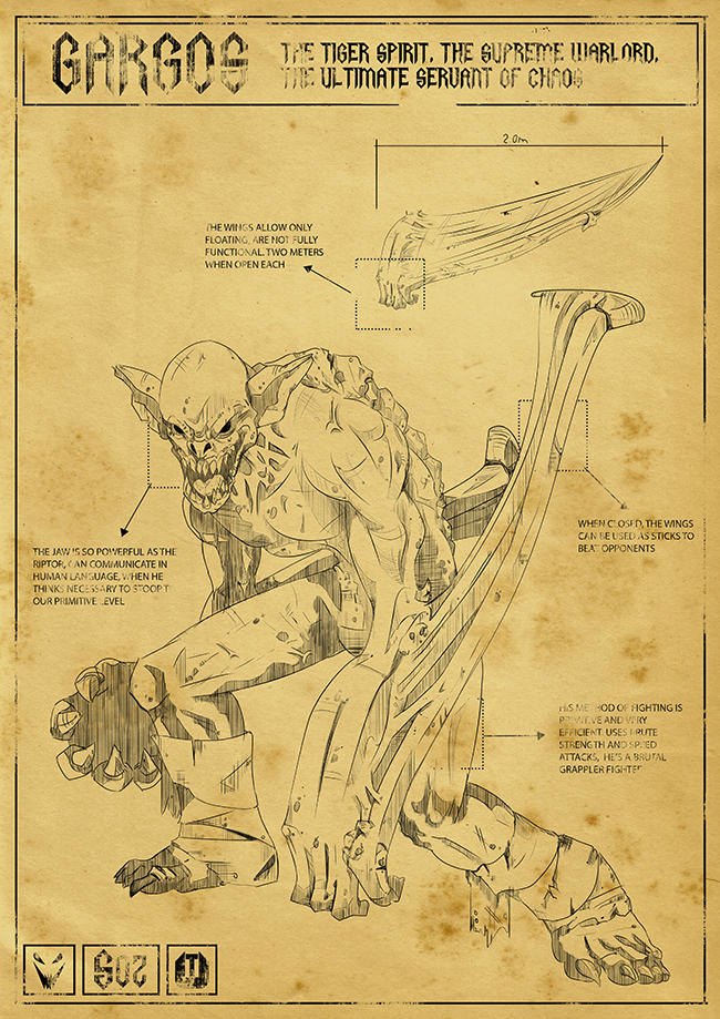Killer Instinct - Gargos - original concept by zeymar on DeviantArt