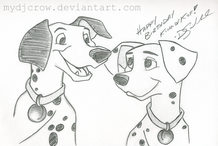 Pongo And Perdita By Mydjcrow On Deviantart
