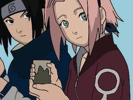 Sasuke and Sakura Background by peachykatara on DeviantArt