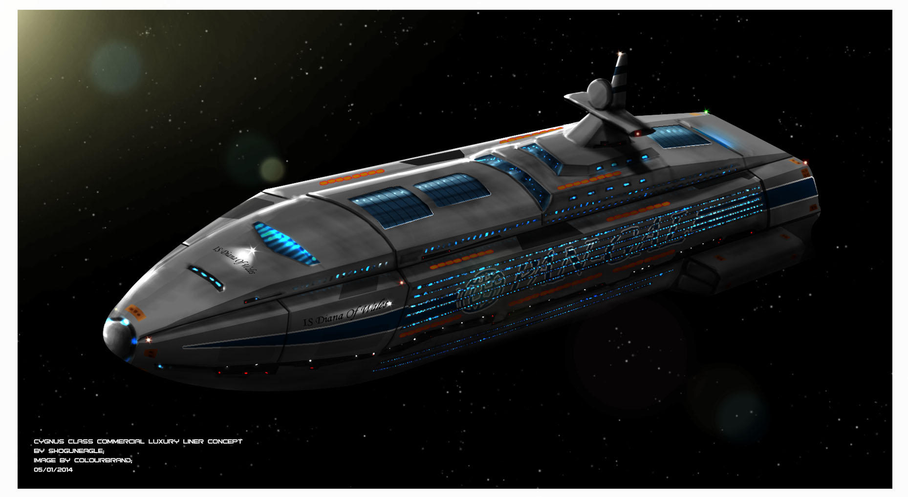 Cygnus-class commercial luxury liner by Shoguneagle on DeviantArt
