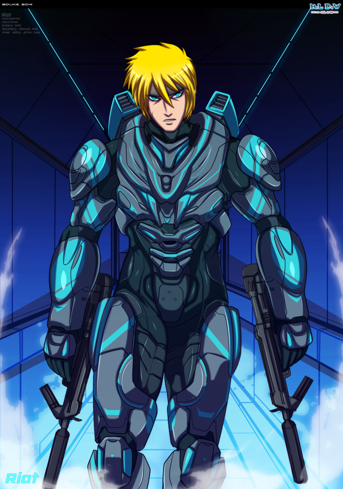 HALO-spartan Riot by biduke on DeviantArt