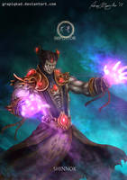Mortal Kombat X- Shinnok Bone Shaper Variation by Grapiqkad on DeviantArt