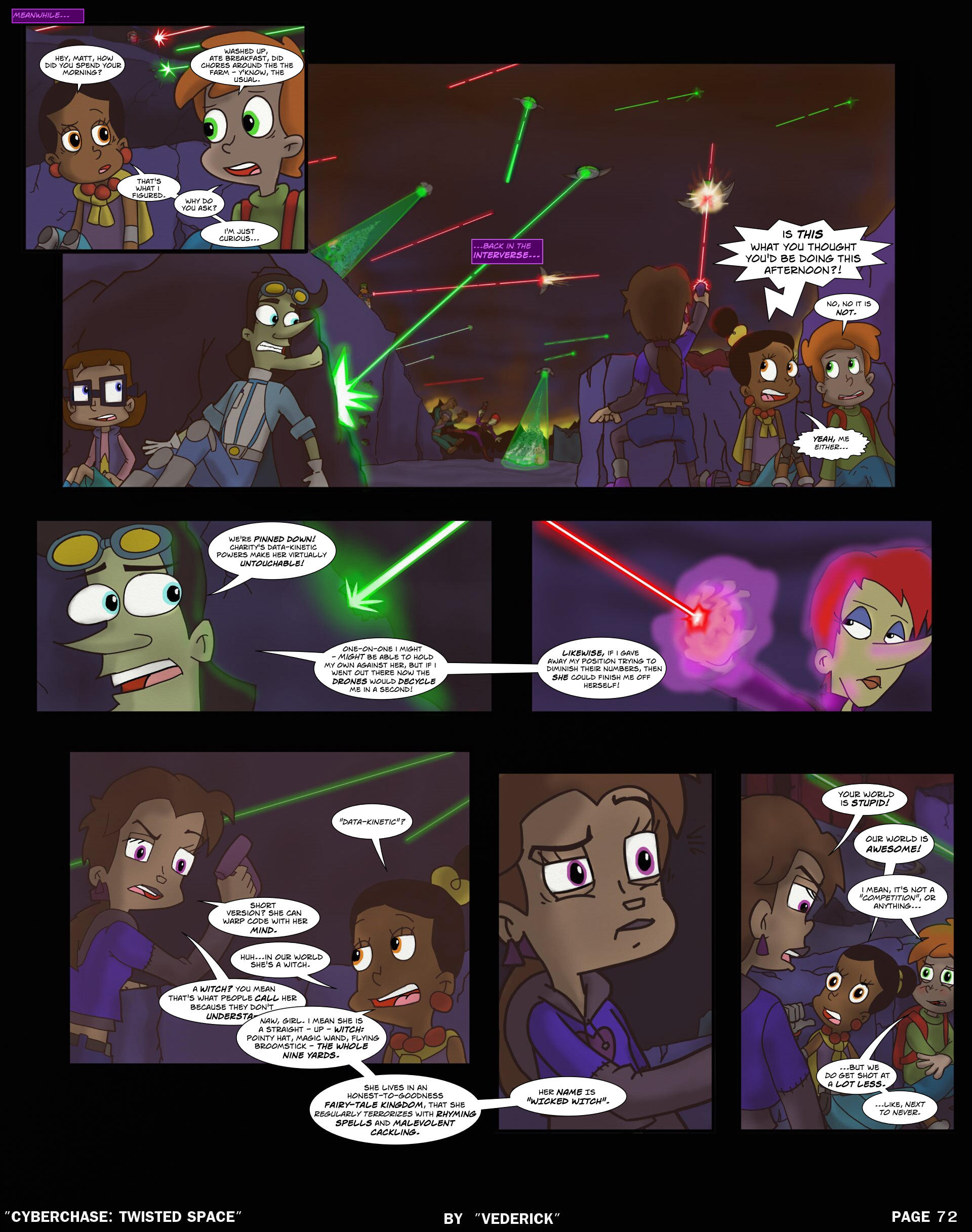 Cyberchase: Twisted Space - Page 73 by Vederick on DeviantArt