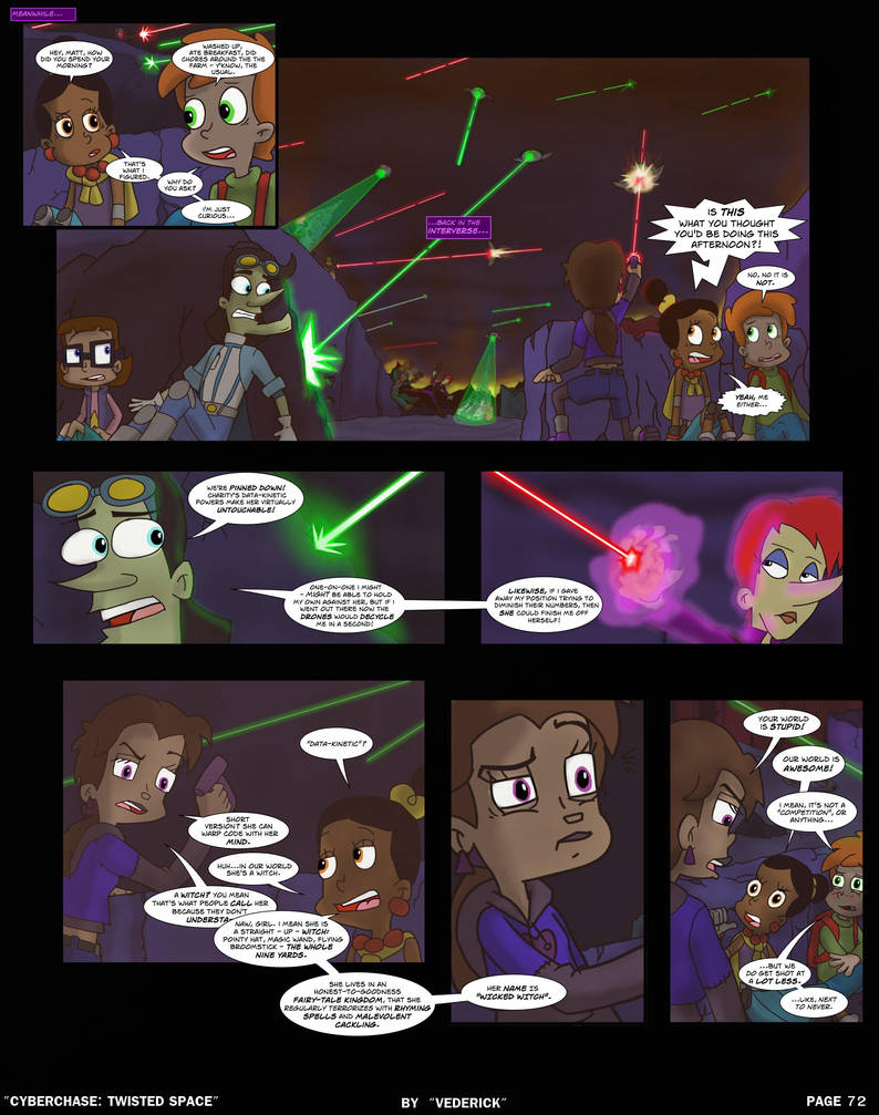 Cyberchase: Twisted Space - Page 73 by Vederick on DeviantArt