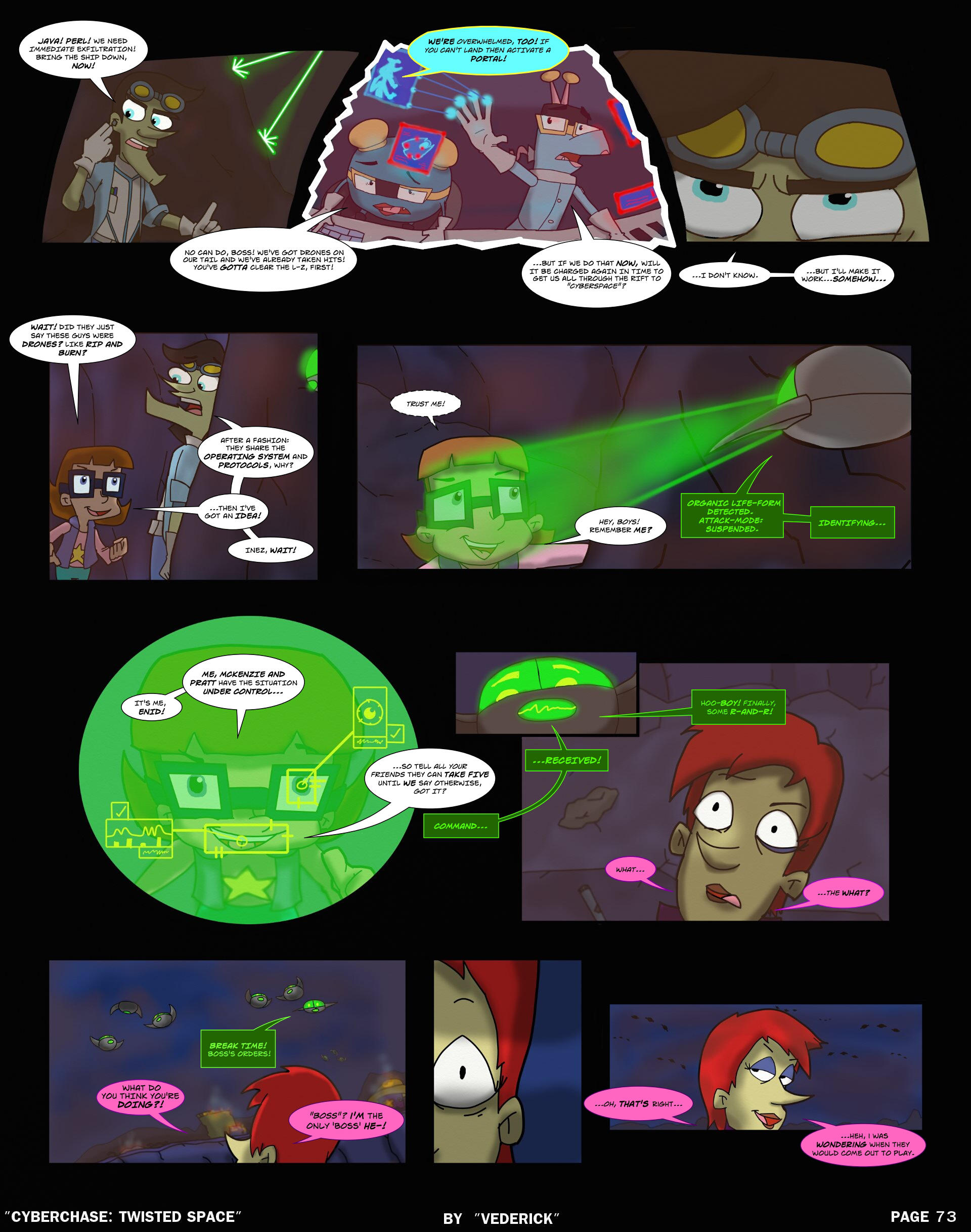 Cyberchase: Twisted Space - Page 74 by Vederick on DeviantArt