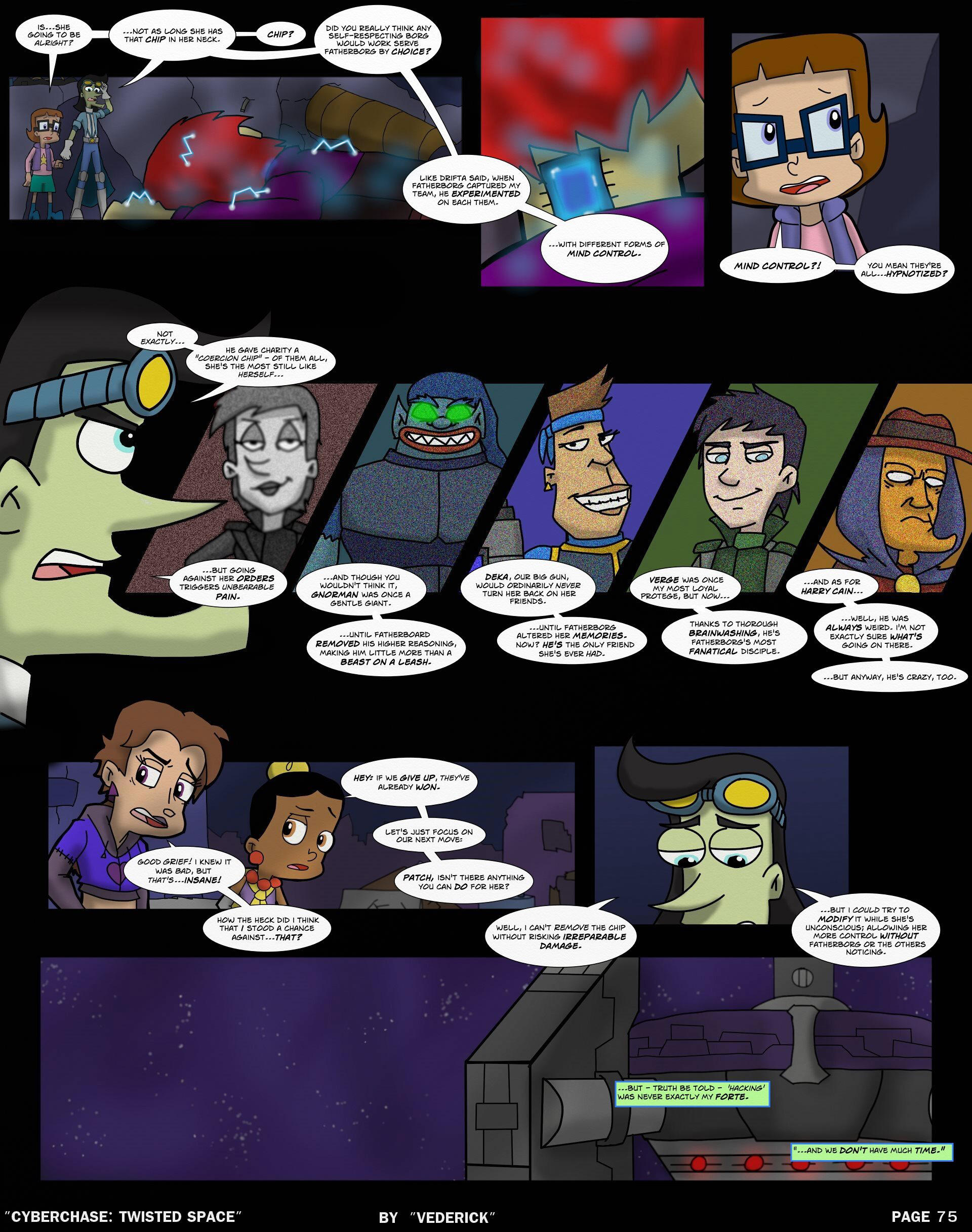 Cyberchase: Twisted Space - Page 74 by Vederick on DeviantArt