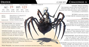 Nezznar, the Black Spider by Almega-3 on DeviantArt