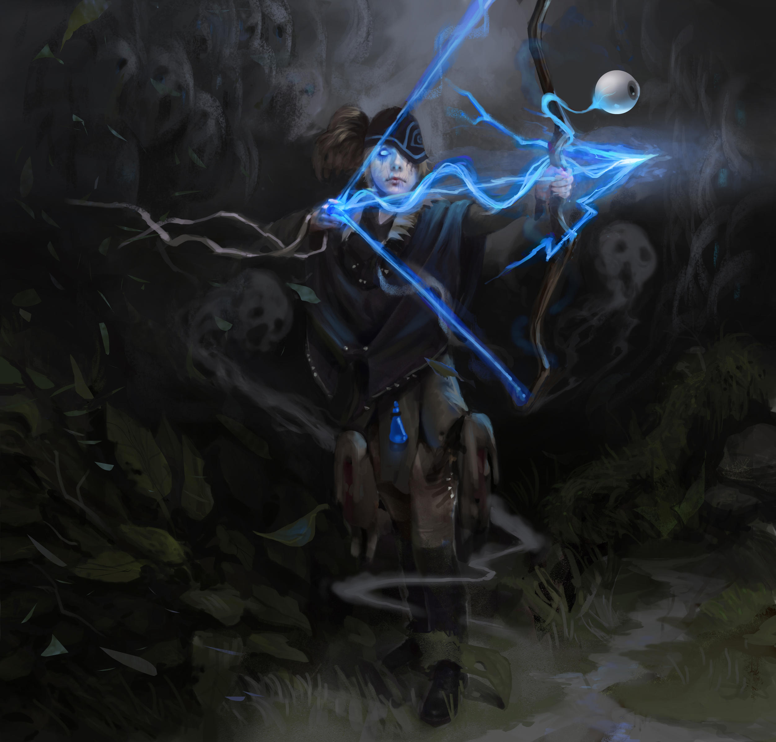 Skull and Soul: Archer by Tim Keil : r/ImaginaryArchers