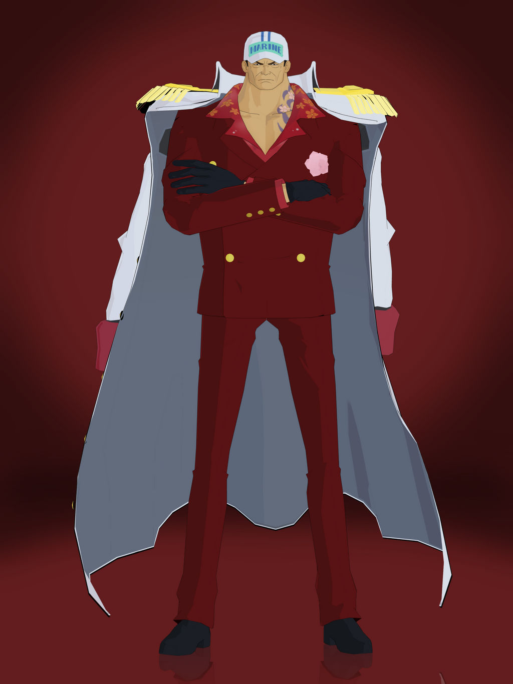 Akainu by Sticklove on DeviantArt