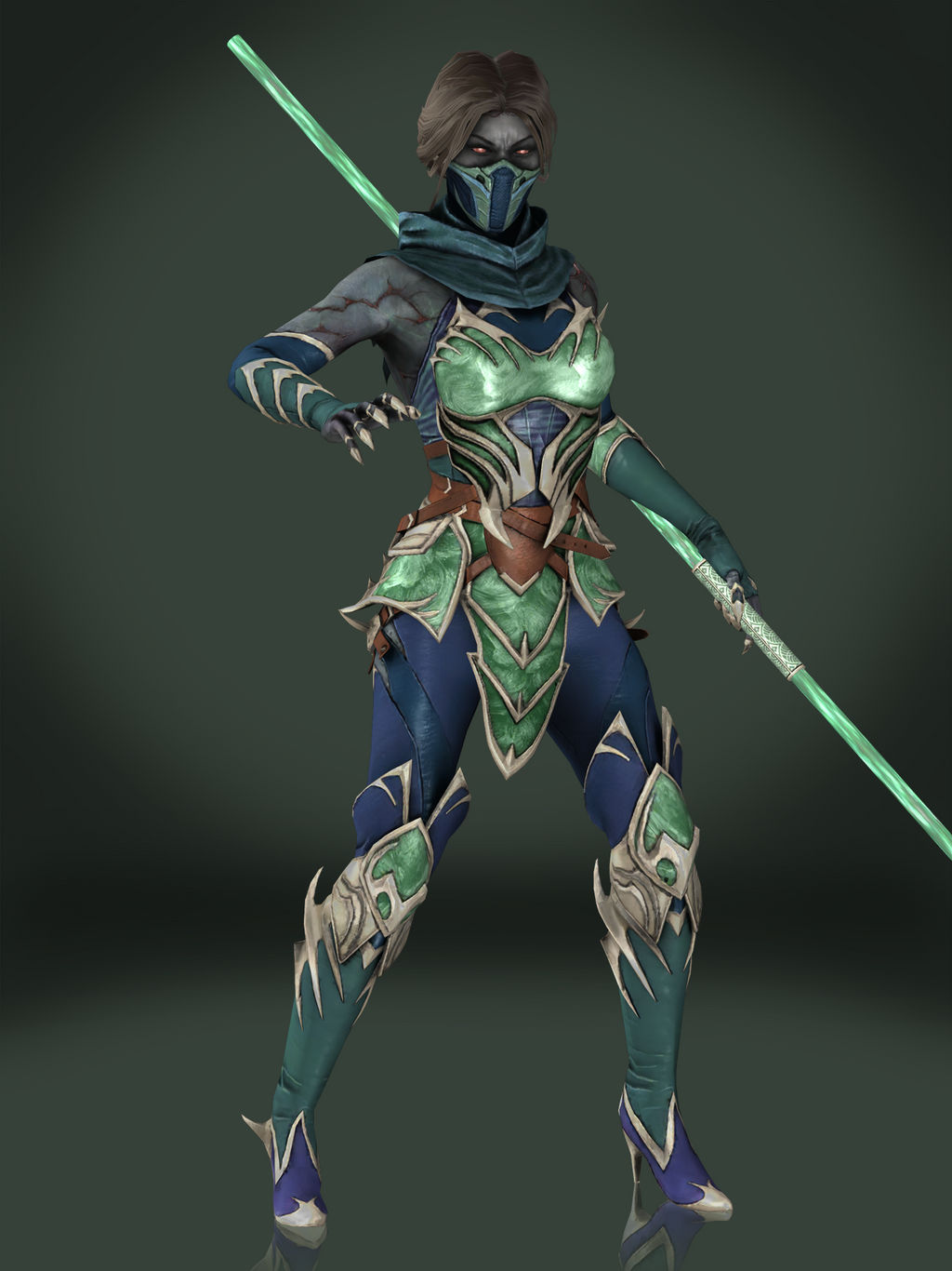 Jade (MK11) by Sticklove on DeviantArt