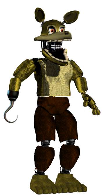 Golden Foxy by Spring-o-bonnie on DeviantArt