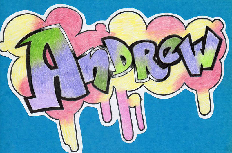 Graffiti: Andrew by Pokemon-Chick-1 on DeviantArt