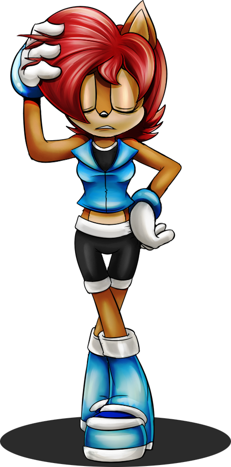 The New Sally Acorn by Mephilez on DeviantArt