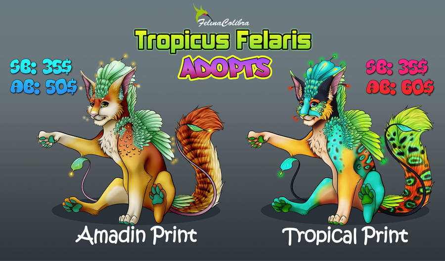 Felaris Adopts by Felina-Colibra on DeviantArt