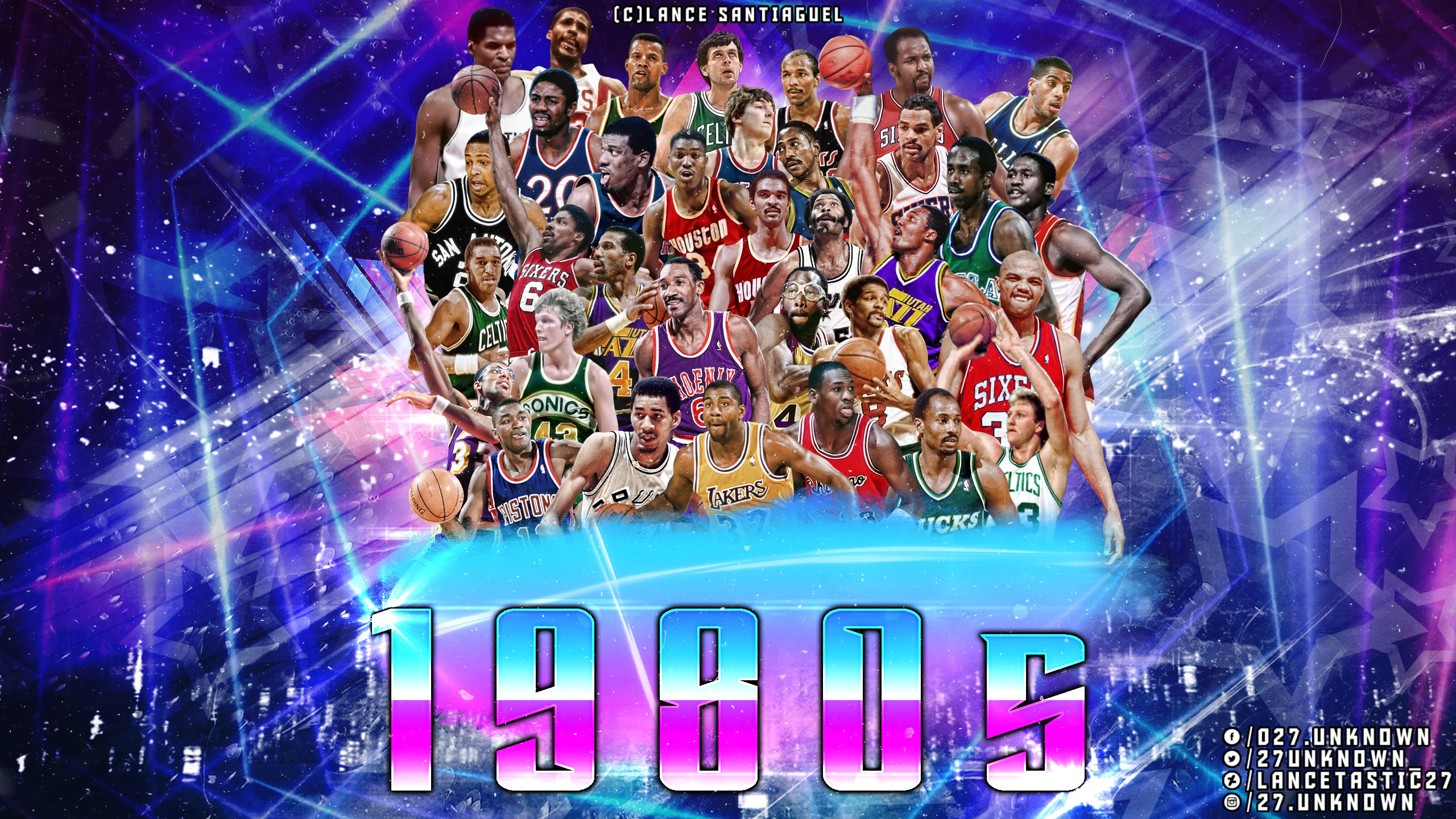 NBA 1980s Wallpaper by Lancetastic27 on DeviantArt