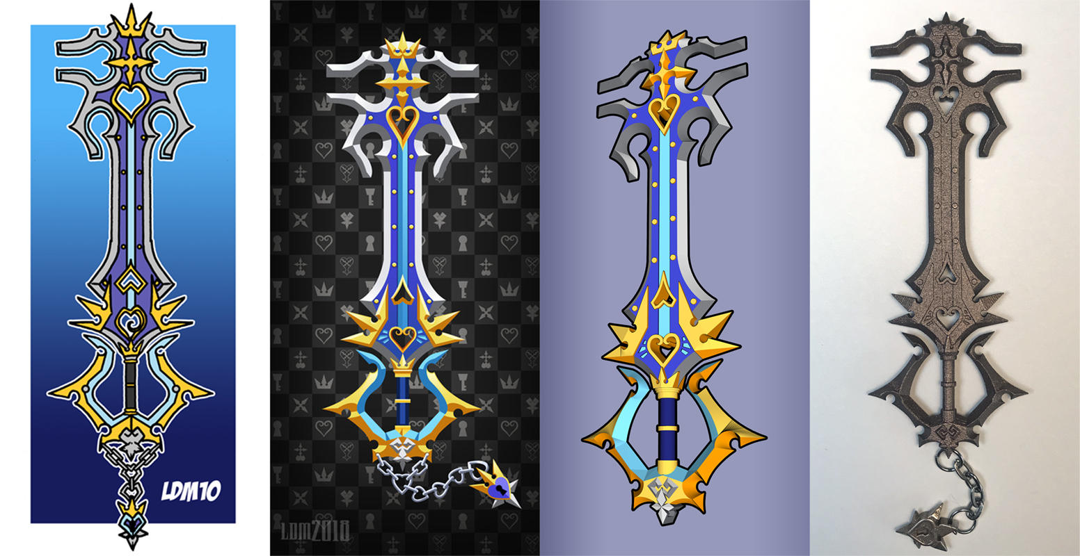 :Hobby - Keyblade Infinity 3D Print: by Lorddragonmaster on DeviantArt