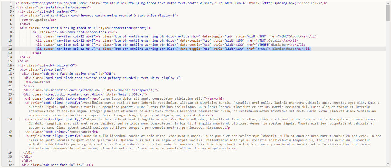 ♥ Free HTML Templates - New 5/20 ♥ on Toyhouse