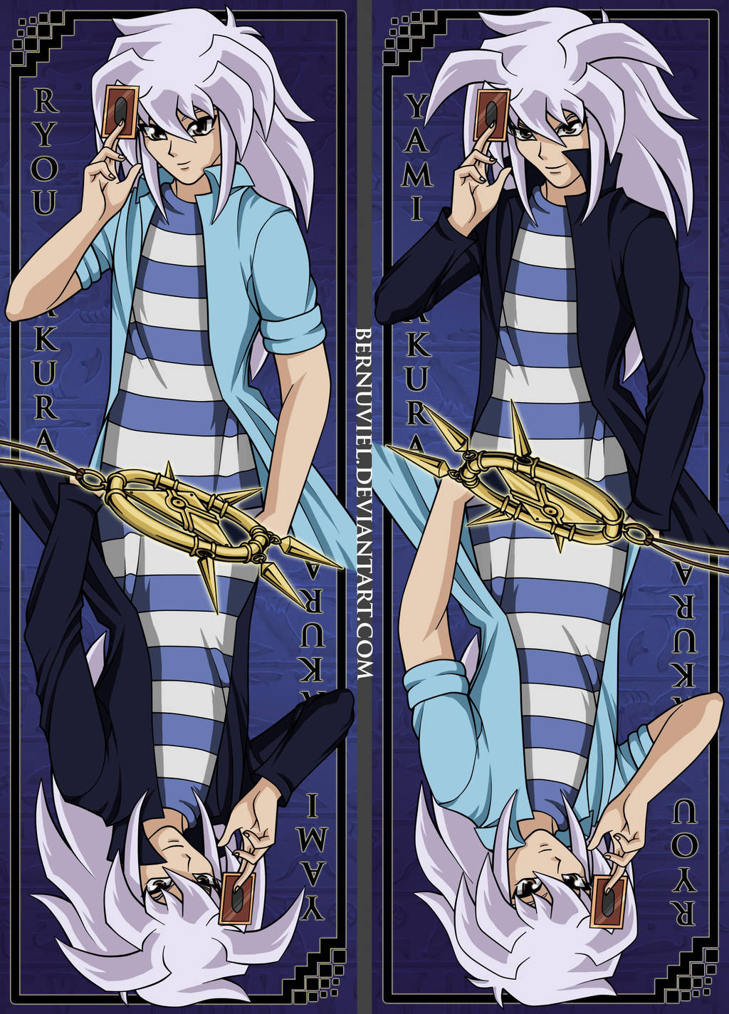 Yu-Gi-Oh: Bakura Bookmark by Bernuviel on DeviantArt