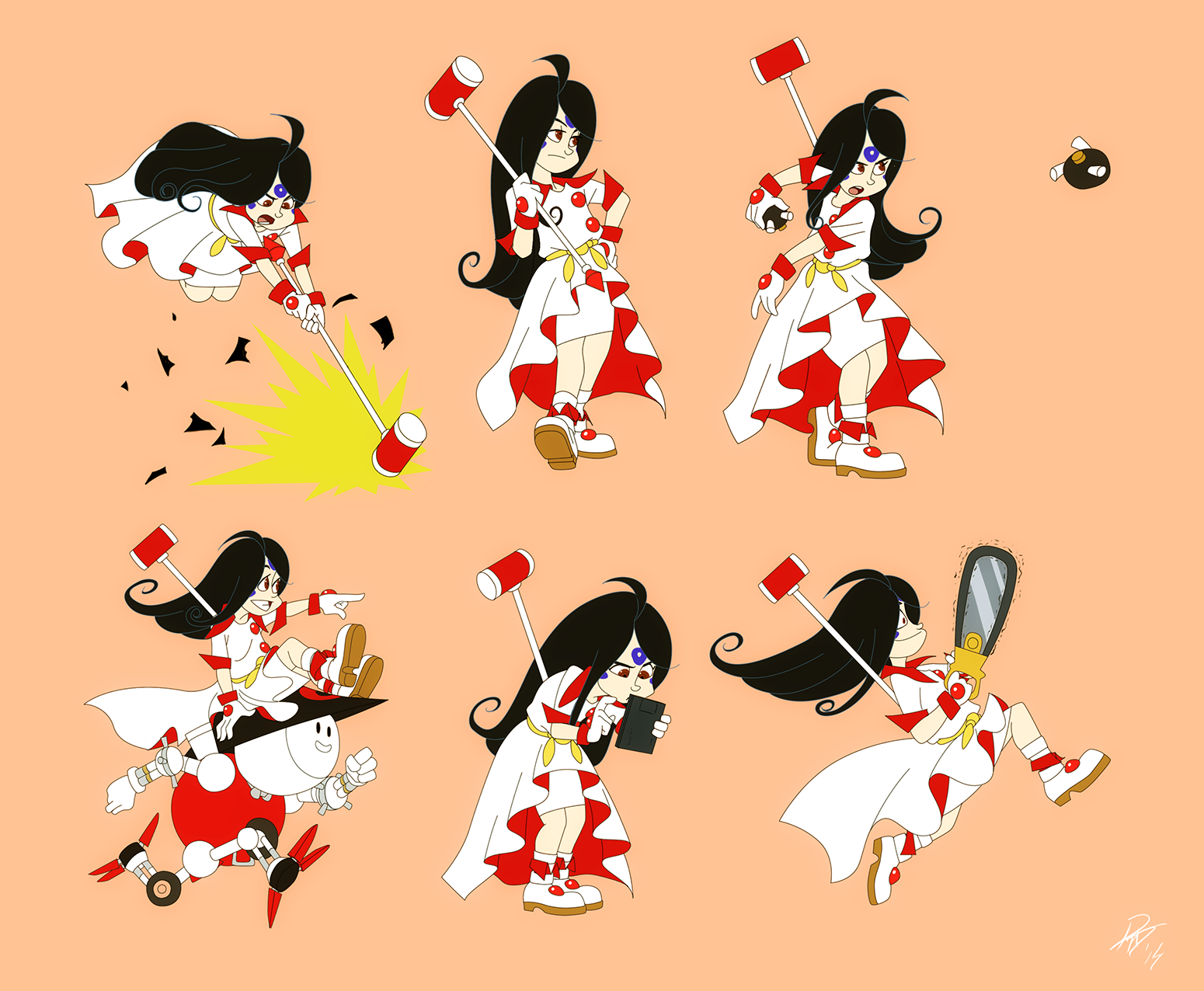 Skuld Poses by EastCoastCanuck on DeviantArt