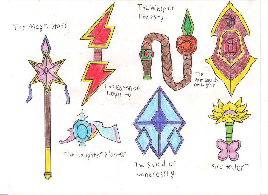 The Shen Gong Wu's of Harmony by dragonwar23 on DeviantArt