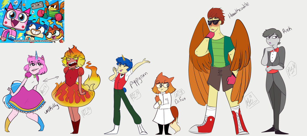 Unikitty: Human redesign by MarianaSpaghetti on DeviantArt