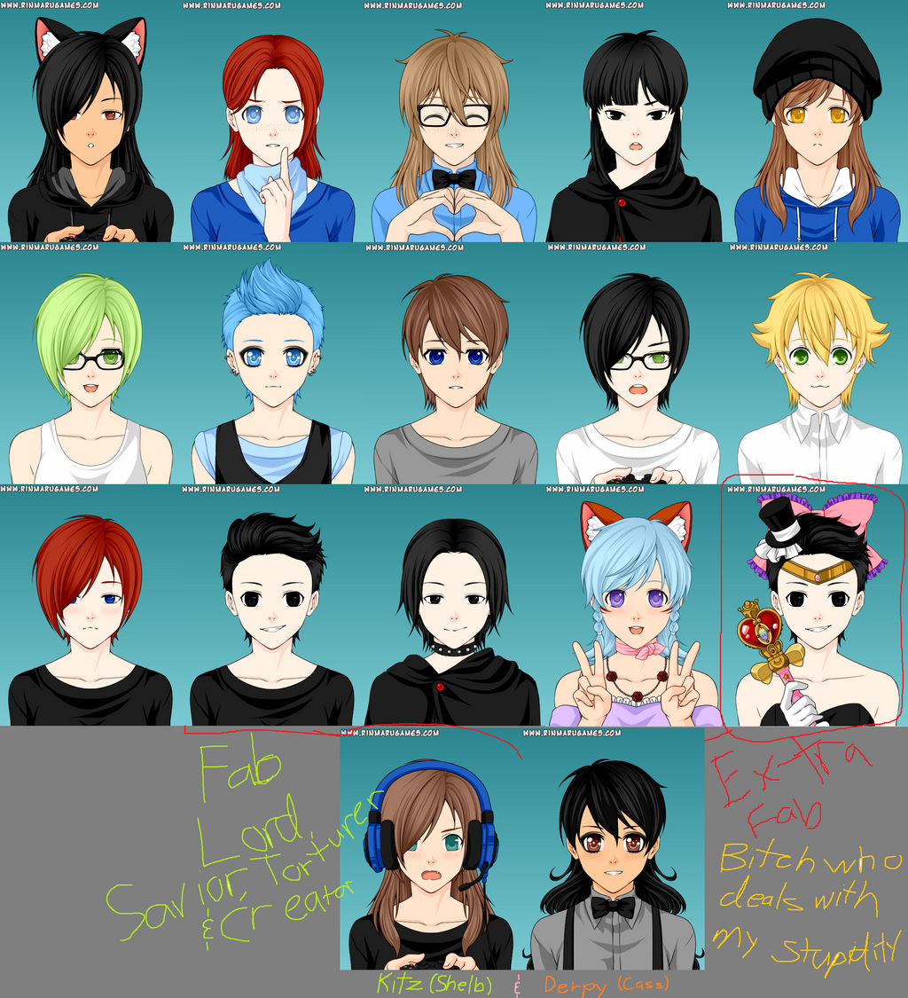 OC Army Rinmaru Mega Anime Avatar Creator By MentallyInsaneKitzos On 