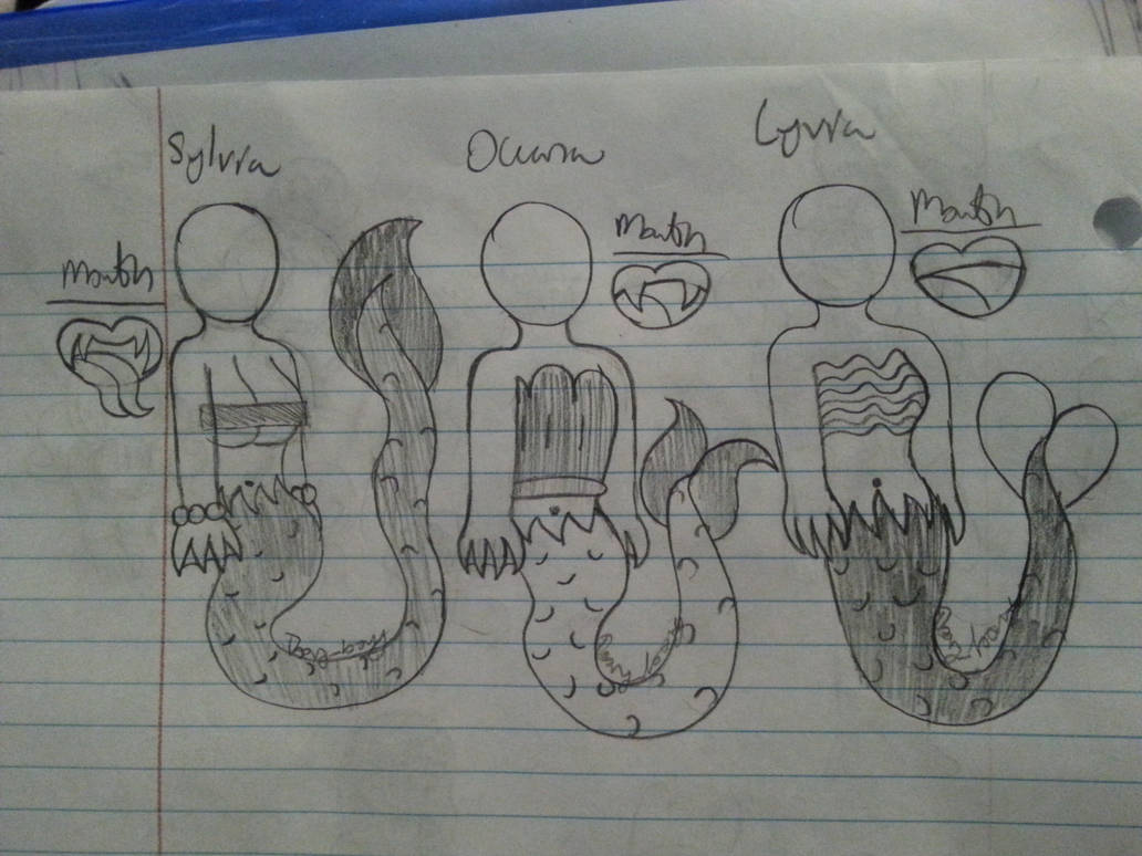 The Siren Sisters (BATIM Ocs) by CringyDorkDrawer on DeviantArt