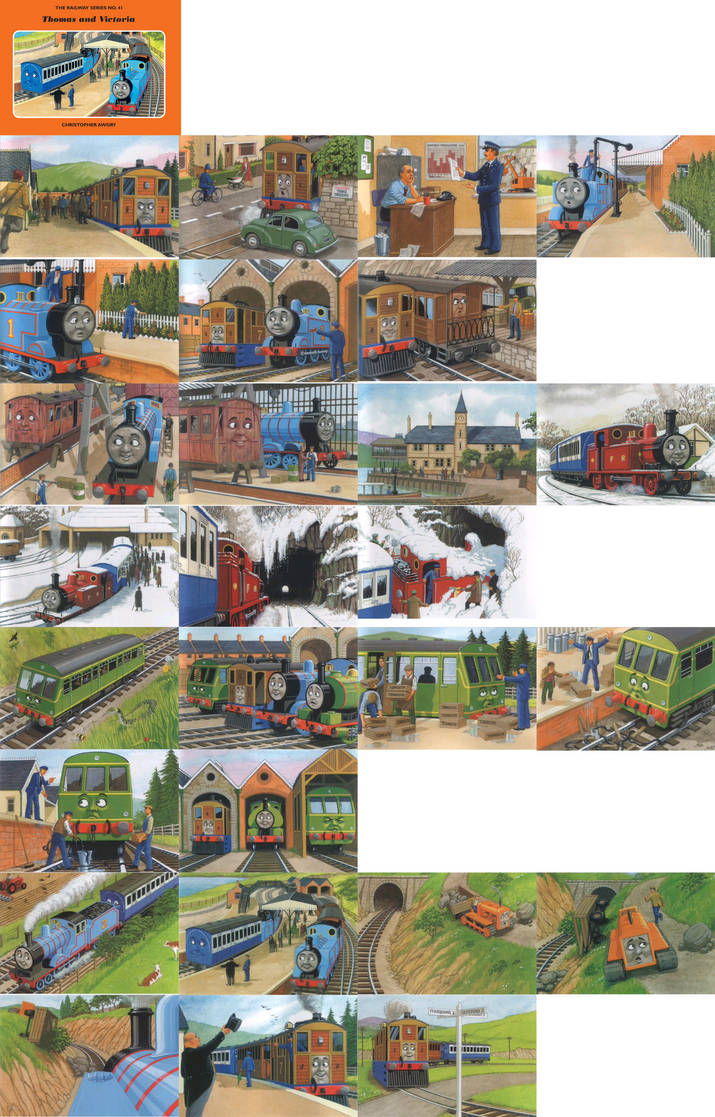 41. Thomas and Victoria (2007) by ChipmunkRaccoonOz on DeviantArt