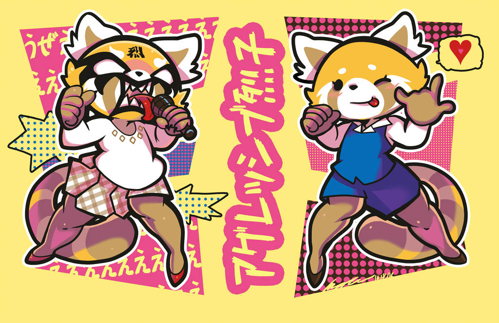 Aggressive Retsuko By Audgreen On Deviantart