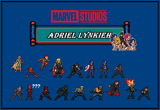 Marvel Sprites by AdrielLynkieh on DeviantArt