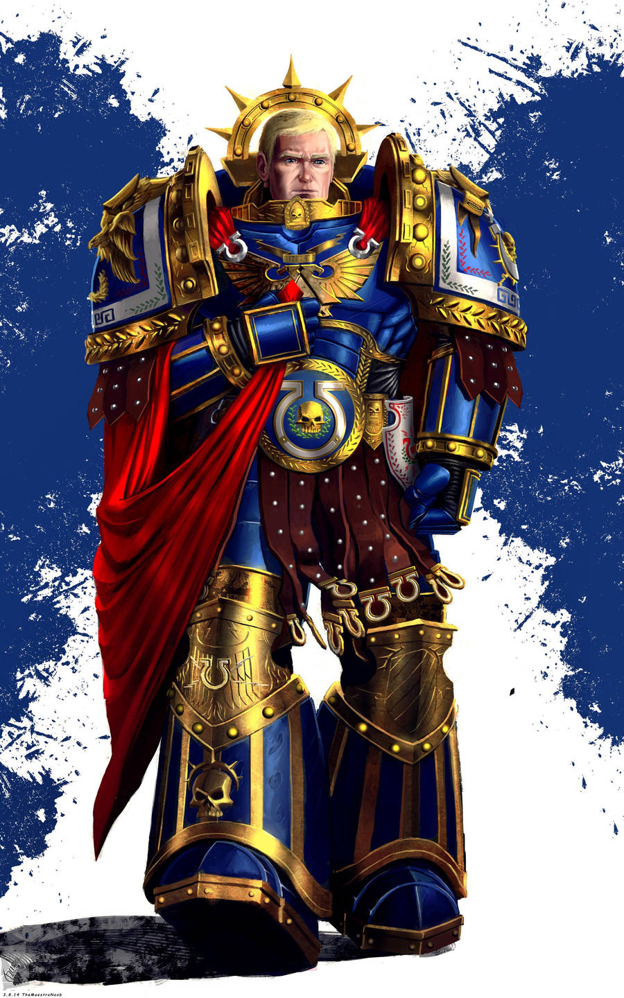 Roboute Guilliman by TheMaestroNoob on DeviantArt