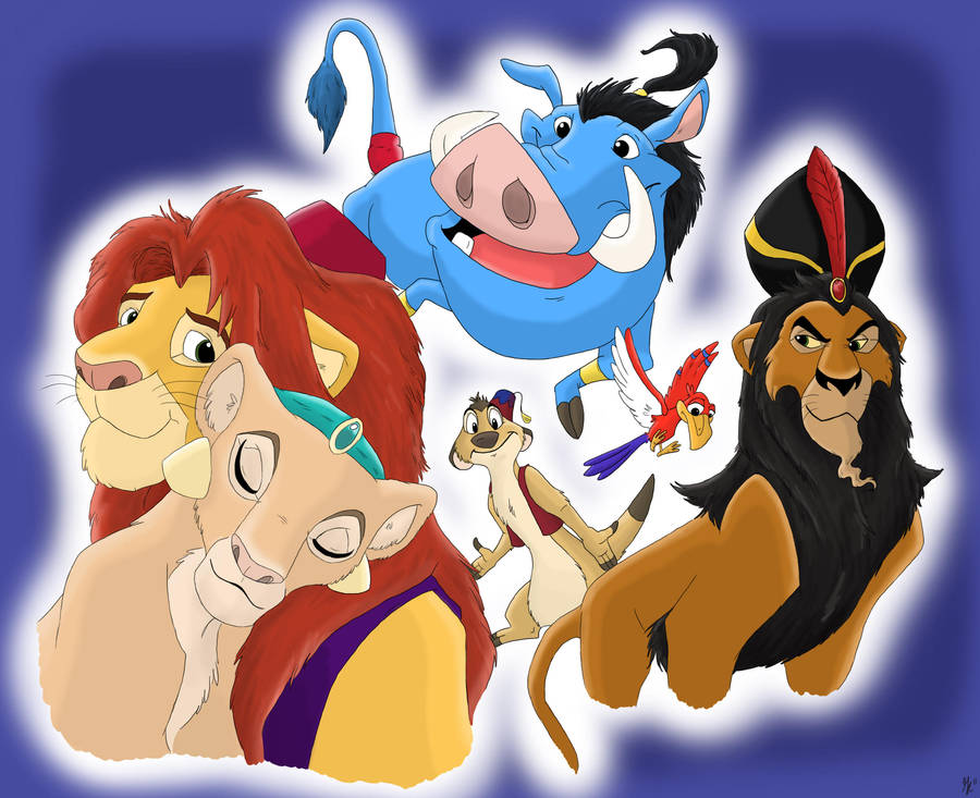 The Lion King.Aladdin by gillian-r on DeviantArt