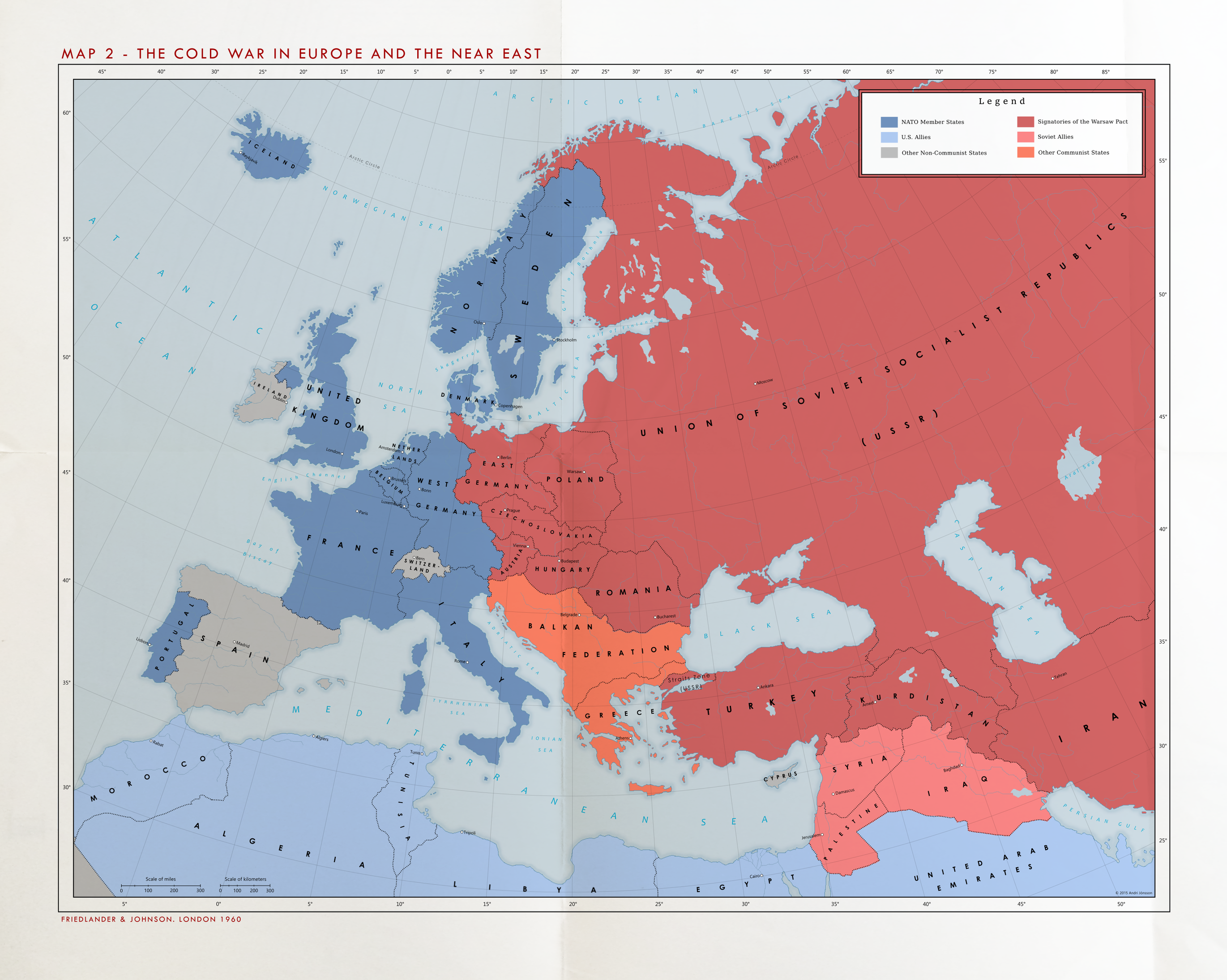 Alternate Cold War 1960 - Cold War in Europe by Kuusinen on DeviantArt