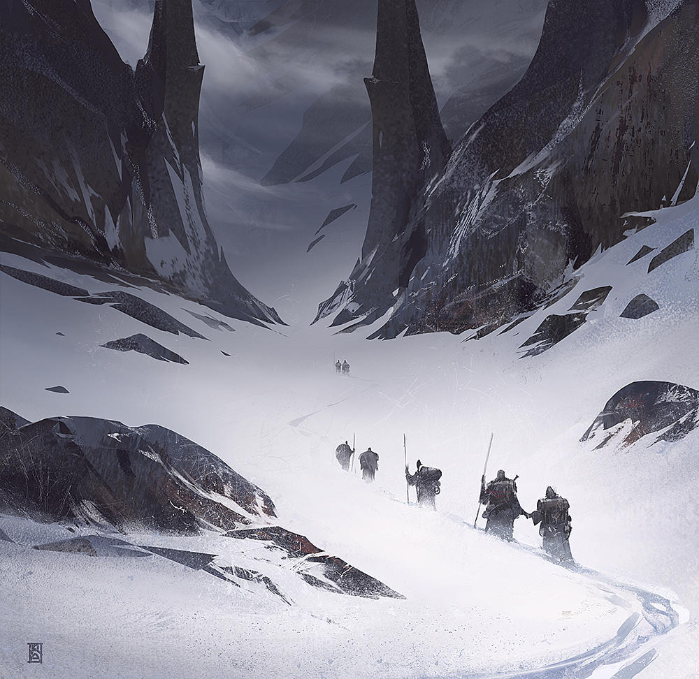 Mountain Path by ArtofReza on DeviantArt