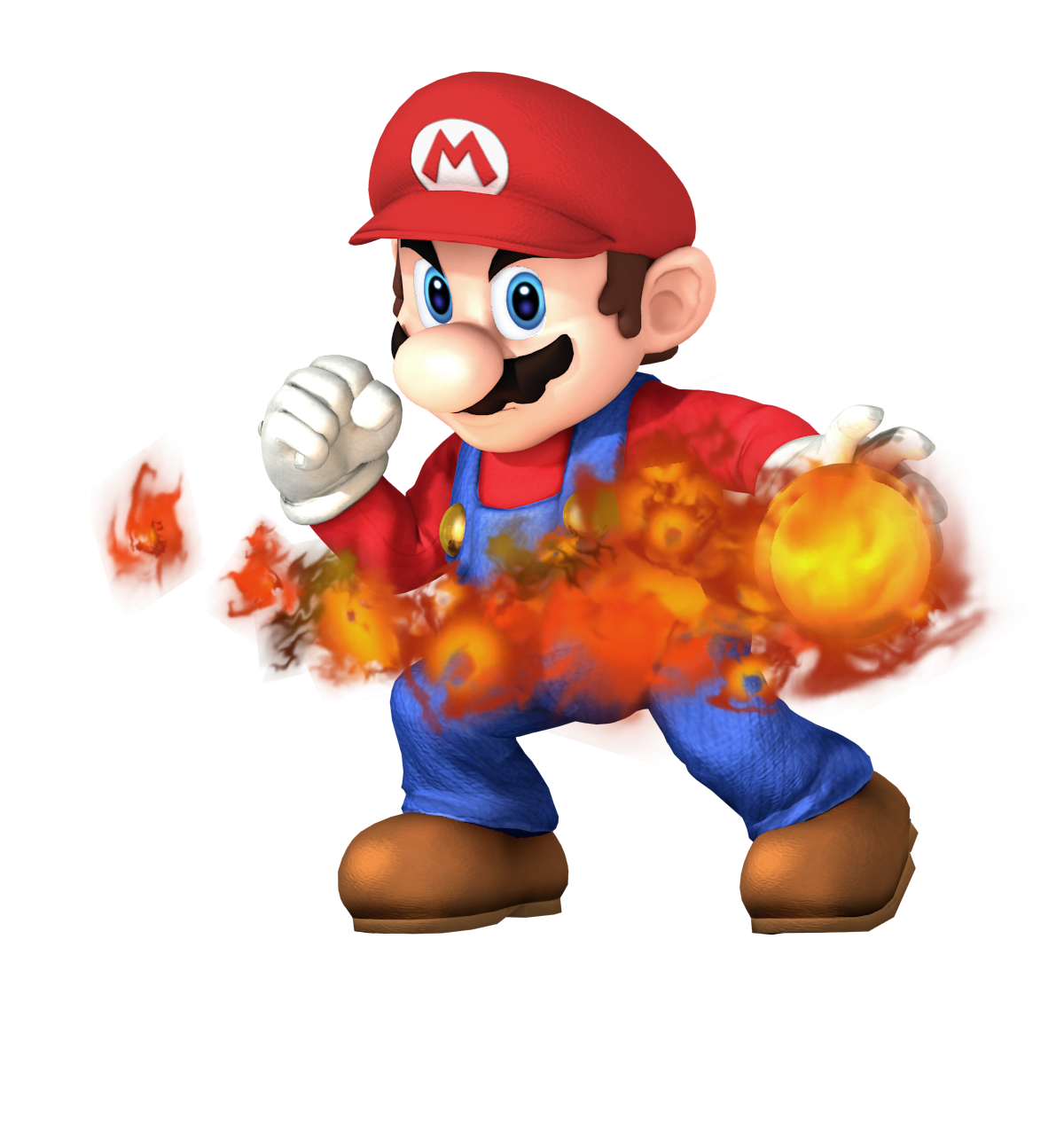 Smash 4 Mario Render recreation by ShadowLuigi-NG on DeviantArt