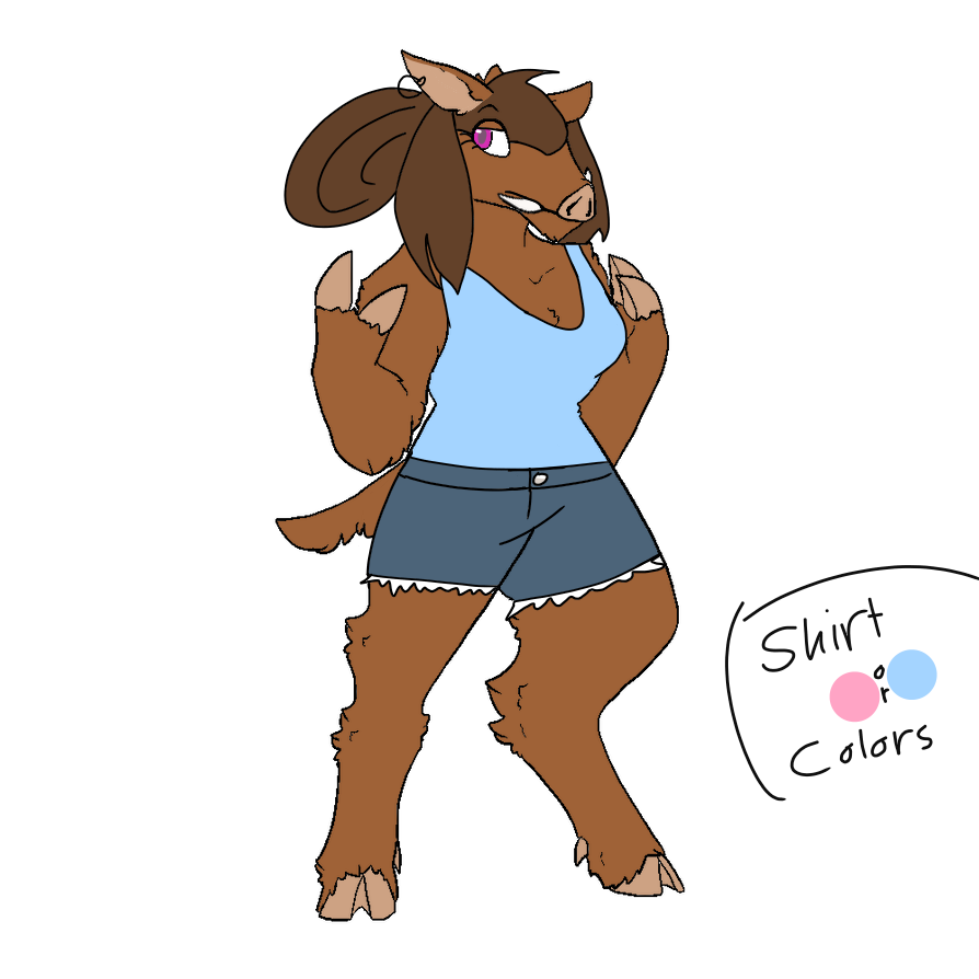 Anthro Boar Base by samalamb-bases on DeviantArt