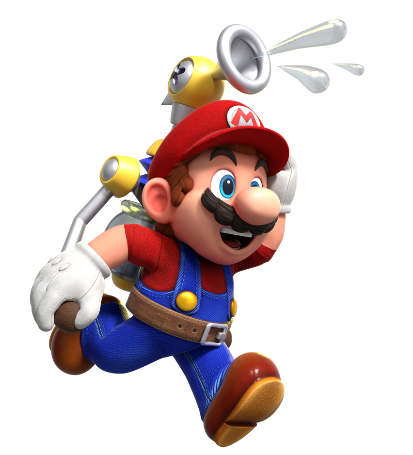 Mario+Fludd by Sonicjeremy on DeviantArt