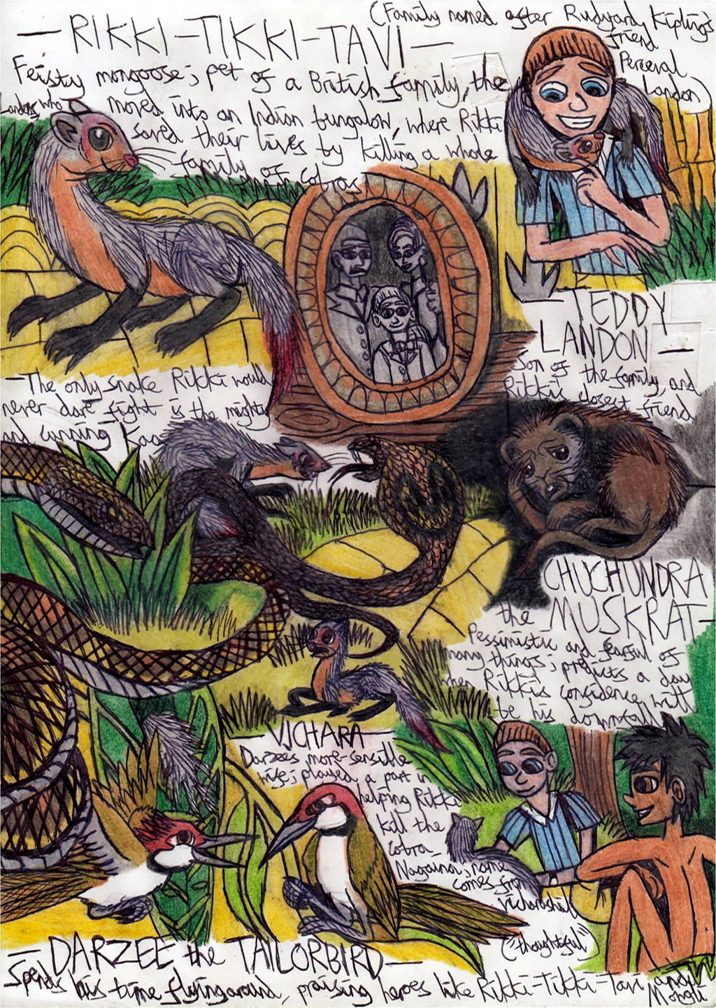 Jungle Book - Rikki-Tikki-Tavi by Khialat on DeviantArt