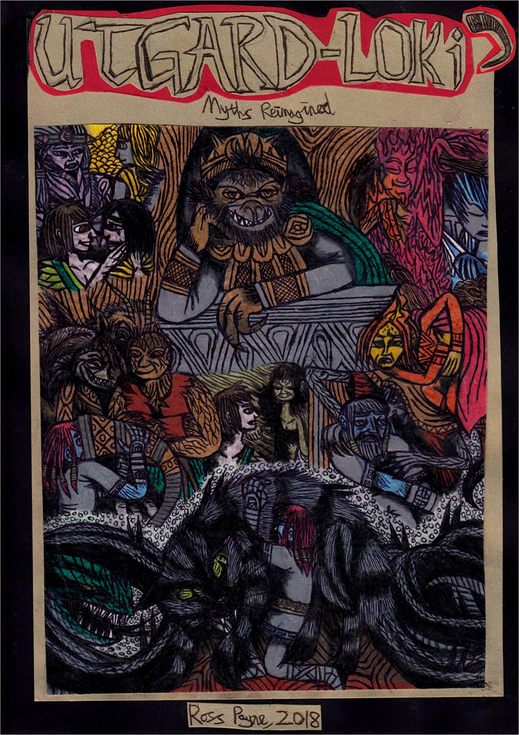 Utgard-Loki - Norse Myths Reimagined by Khialat on DeviantArt