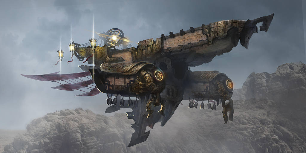 Airship by KEKSE0719 on DeviantArt