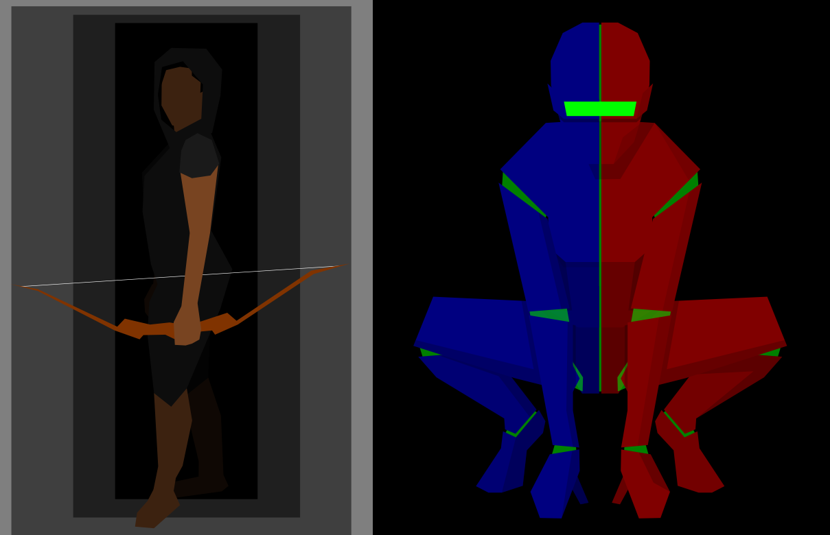 Figure Model for Pose Reference Crouch by SenshiStock on DeviantArt